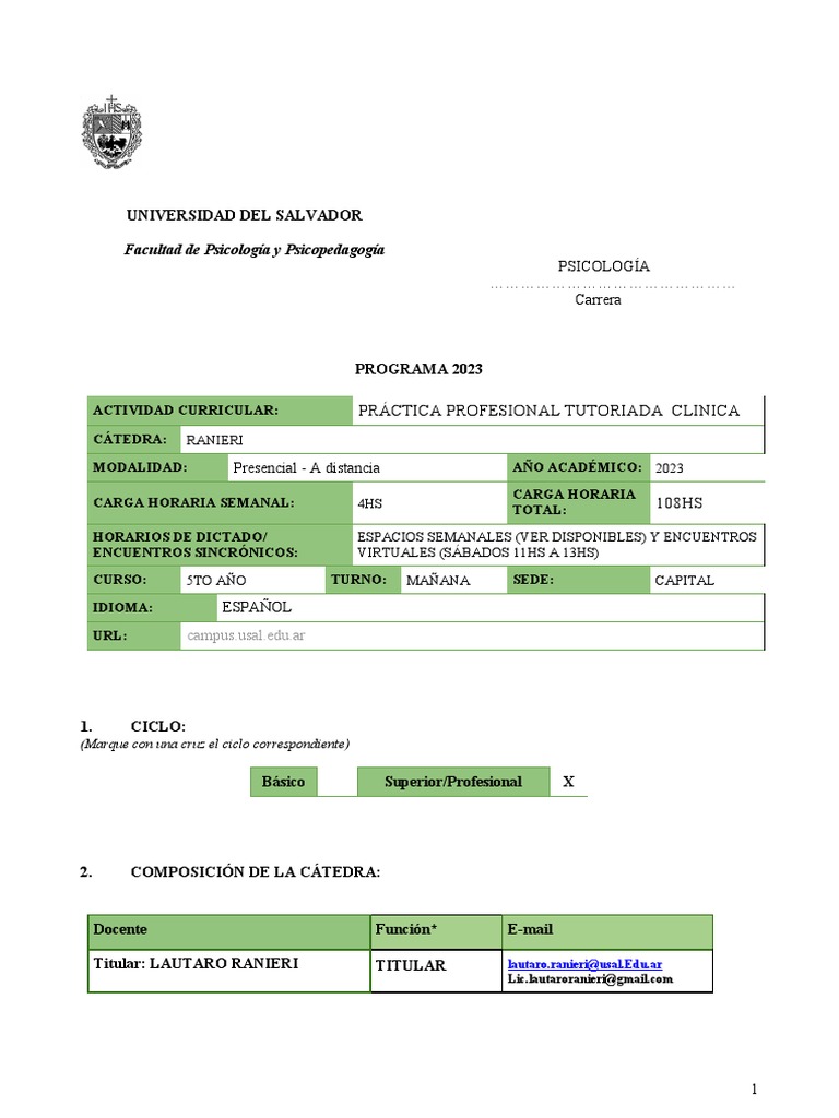 Programa Practica Clinica Consumo Problemático de Drogas 2 | PDF | La dependencia de sustancias ...