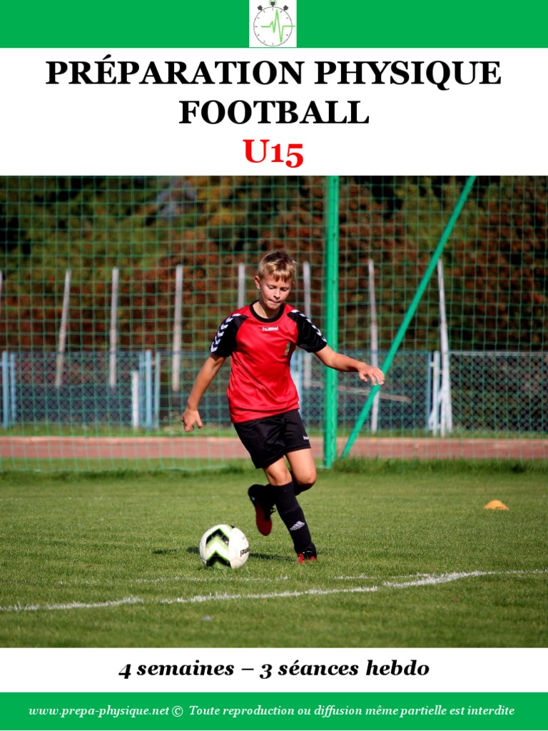 Preparation Physique Football U15 | PDF