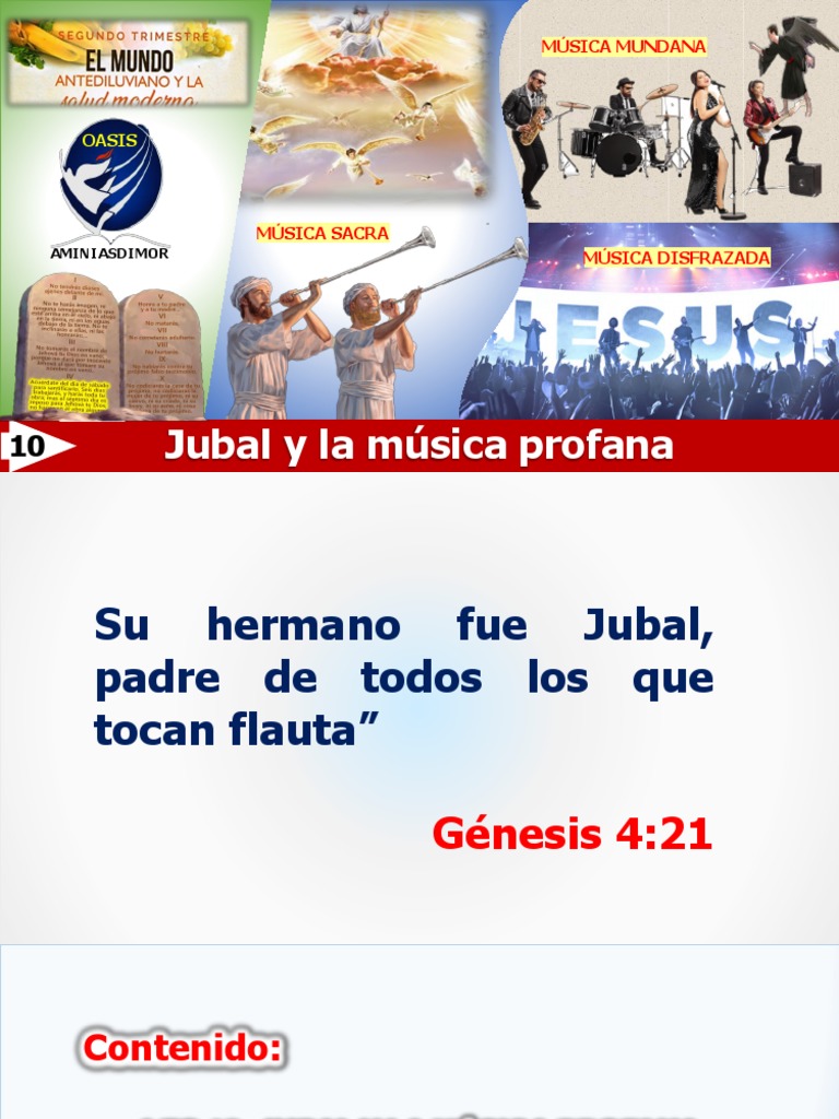 Les 10 Jubal y La Musica Profana | PDF