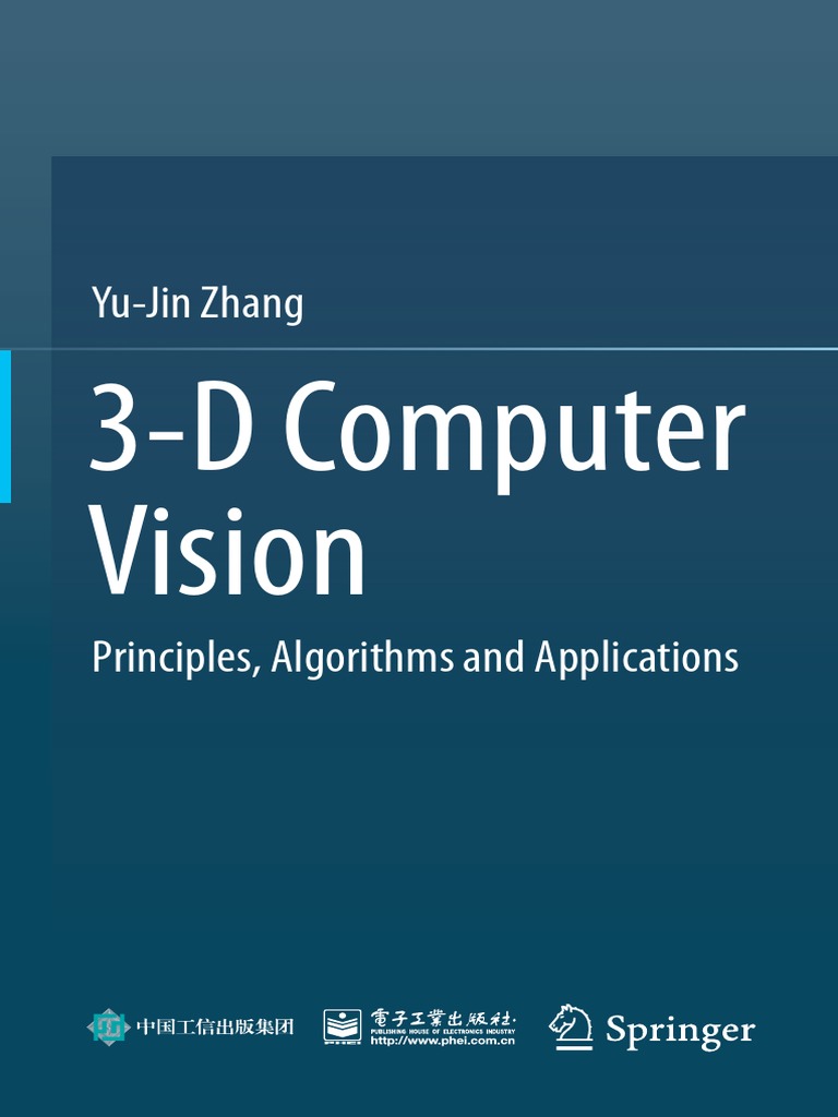 3-D Computer Vision: Yu-Jin Zhang | PDF | Visual Perception | Computer ...