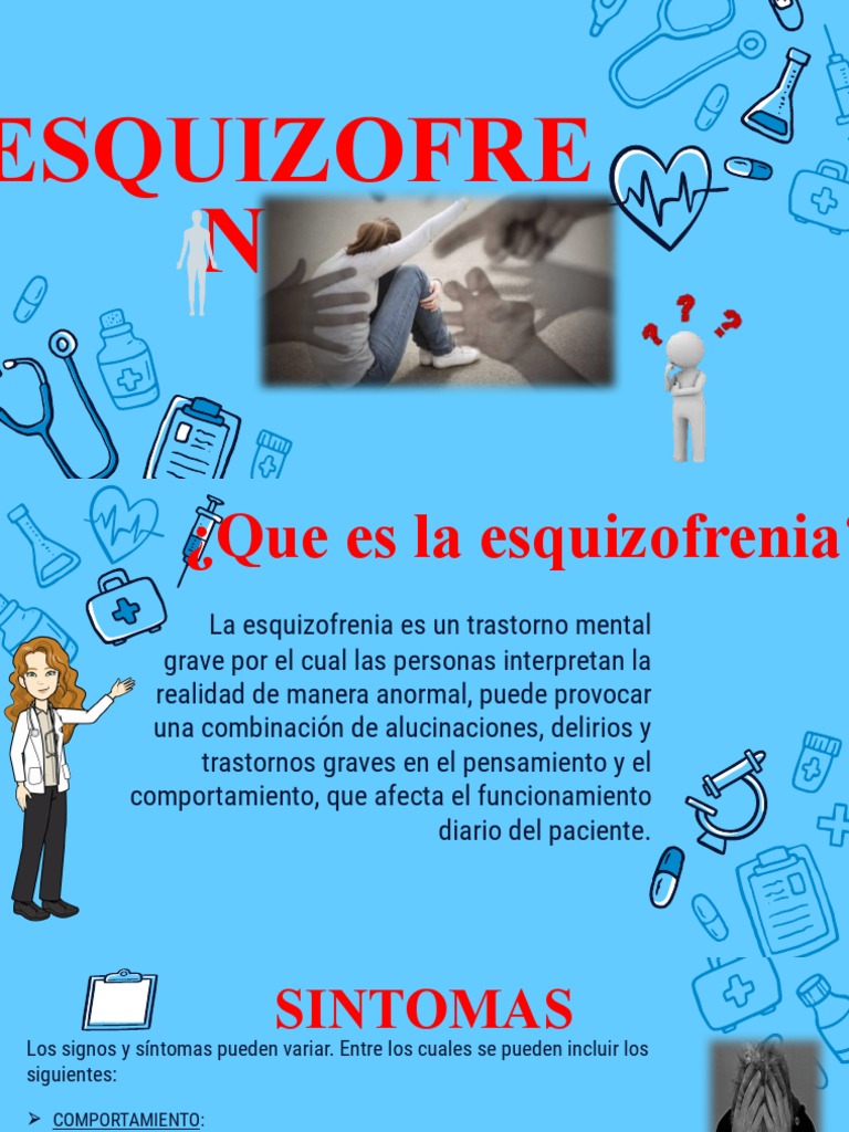 Esquizofrenia y Trastorno Esquizoafectivo | PDF | Manía | Esquizofrenia