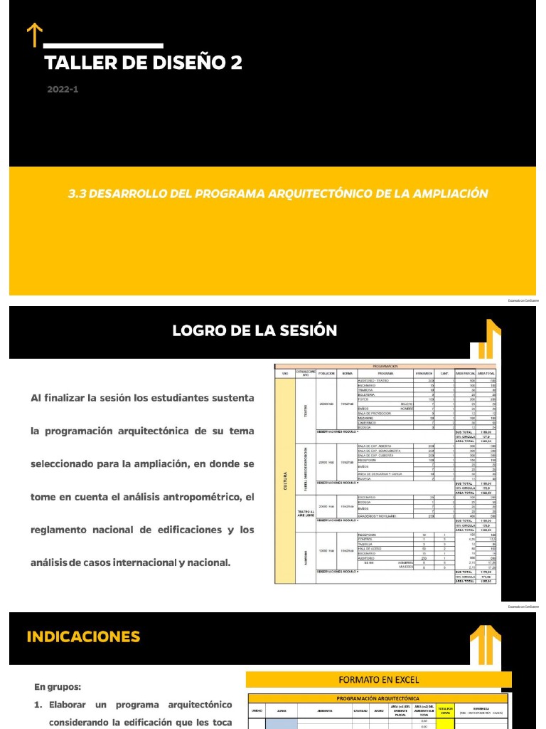 JP - Fase 3.3 Programación Arquitectónica | PDF