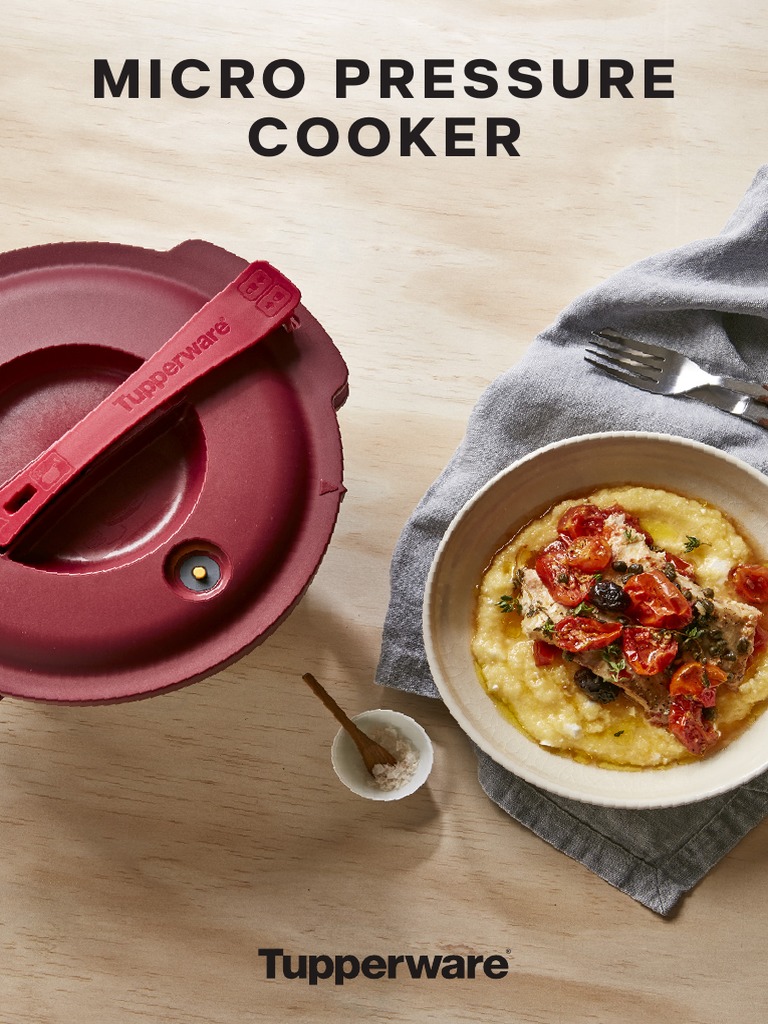 Micro Pressure Cooker | PDF | Pressure Cooking | Food Ingredients