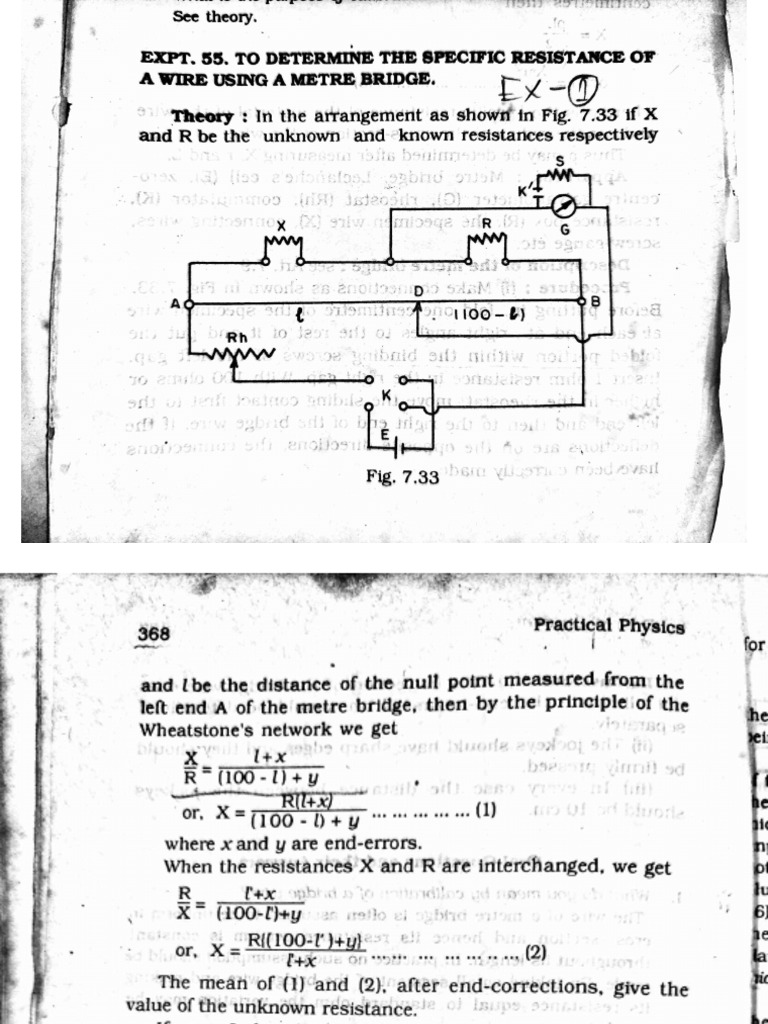 Physics Lab Experiment (Book) | PDF