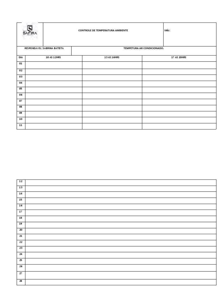 Controle De Temperatura Ambiente Pdf