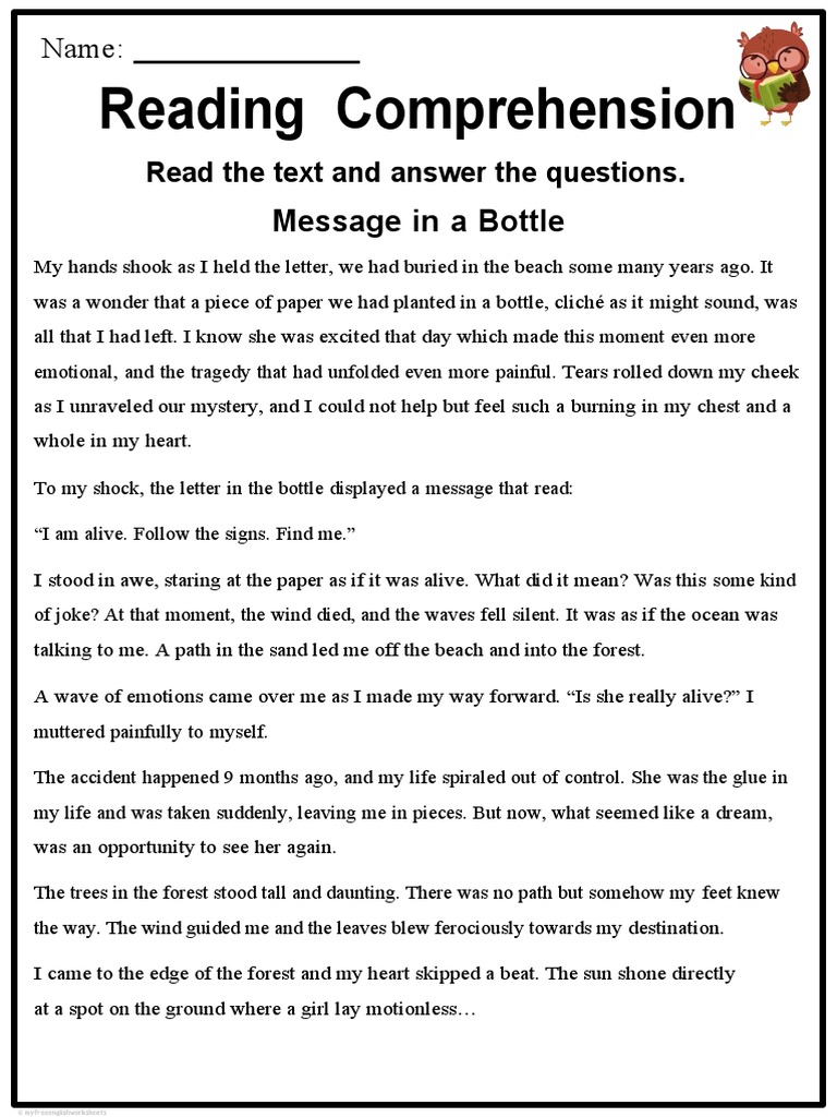 Message in A Bottle | PDF