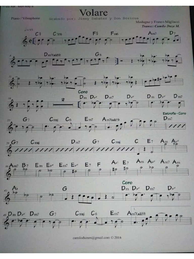 Volare Jimmy Zabater | PDF