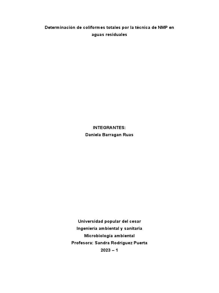 Informe Lab - Micro | PDF