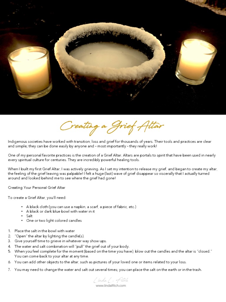 Grief Altar | PDF
