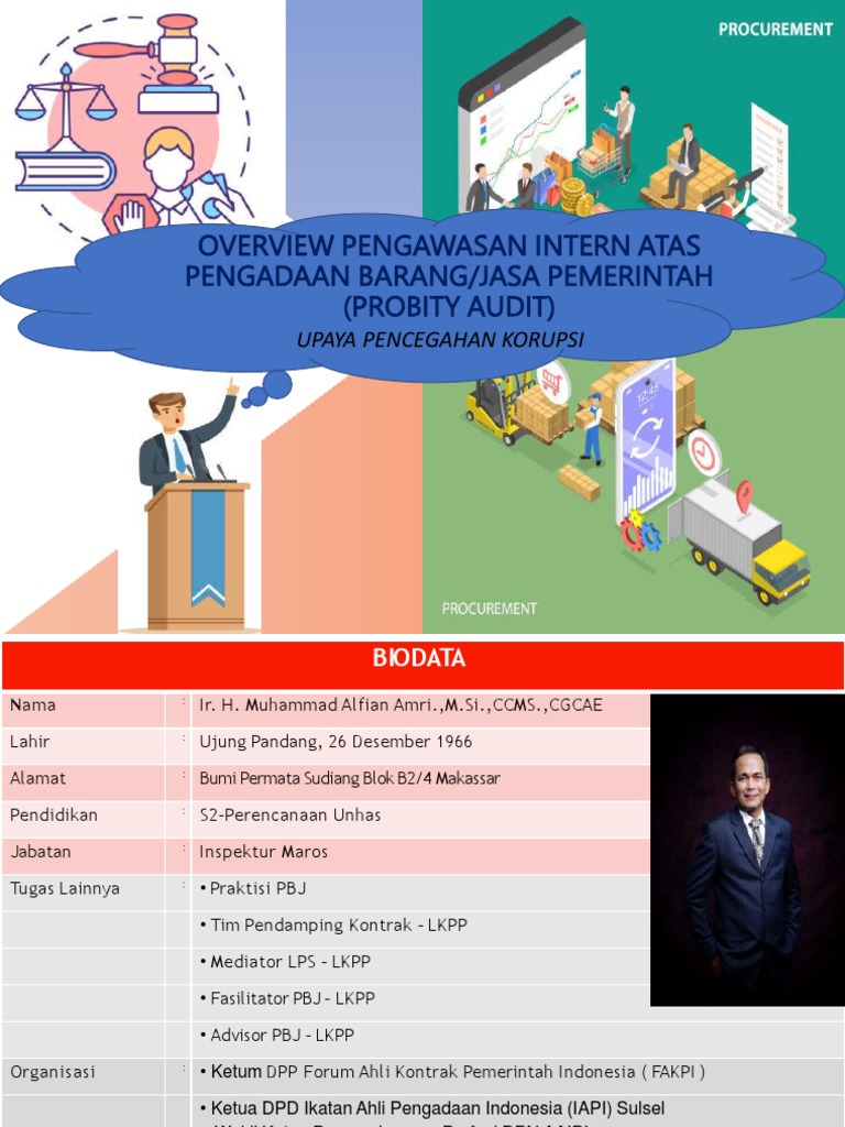 Overview Probity Audit - Muh Alfian Amri | PDF