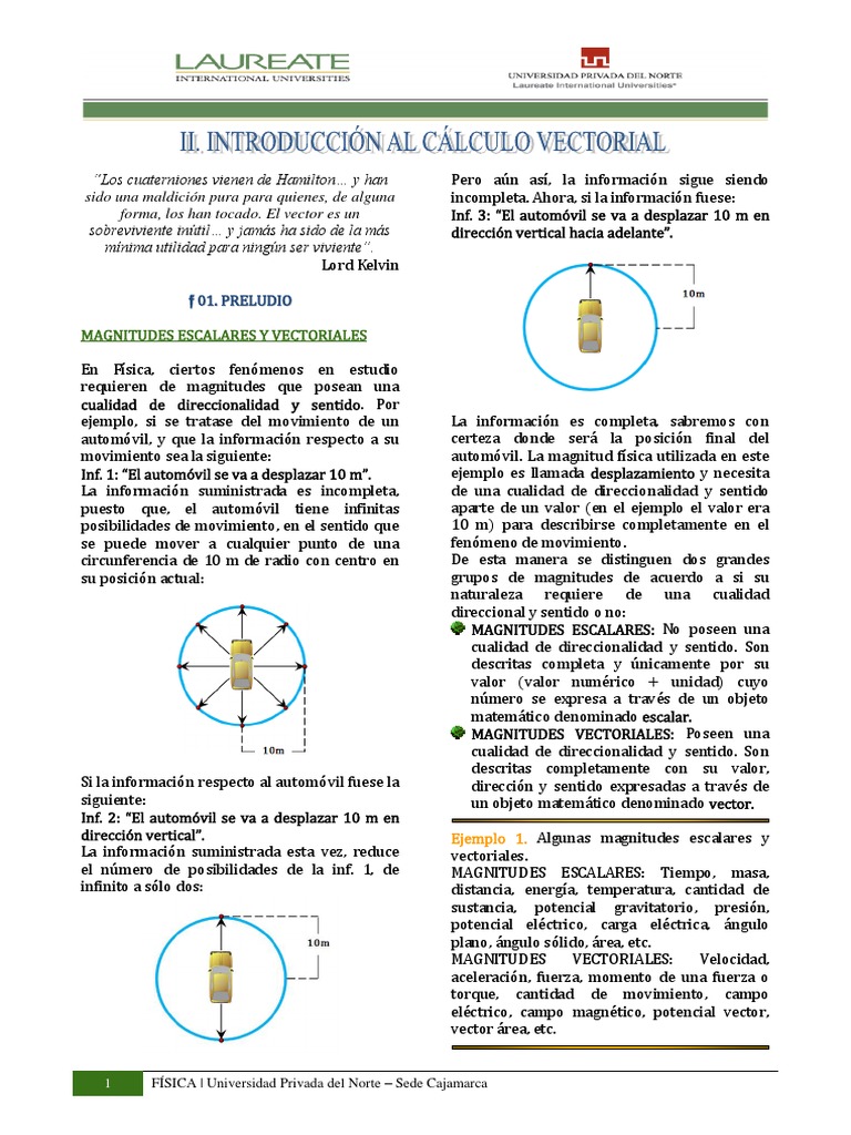 Calculo Vectorial | PDF | Vector Euclidiano | Sistema de coordenadas ...