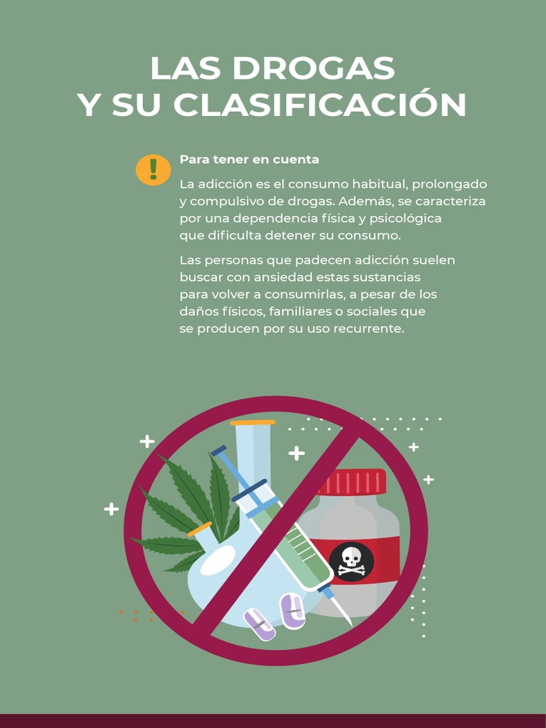 EPA-Semana 1- Intervención 1- Las Drogas y su Clasificación | PDF ...