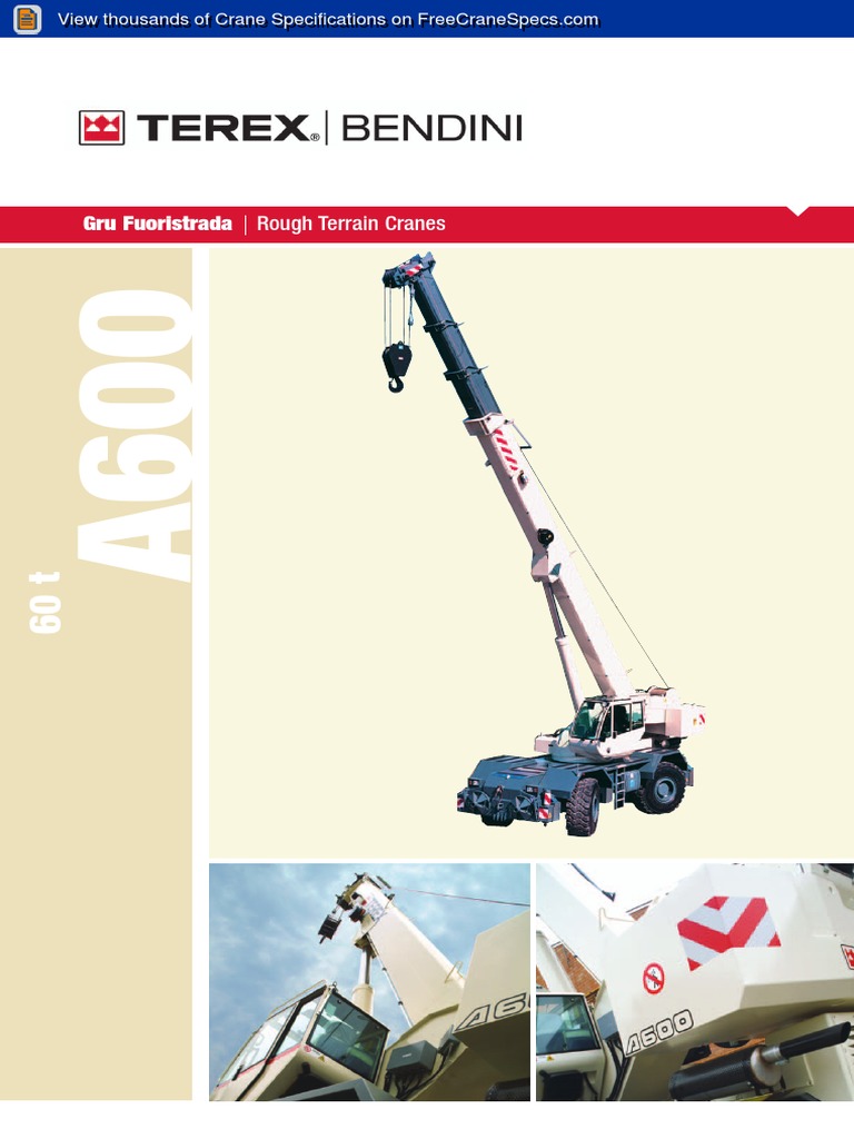 Terex Bendini A600 | PDF