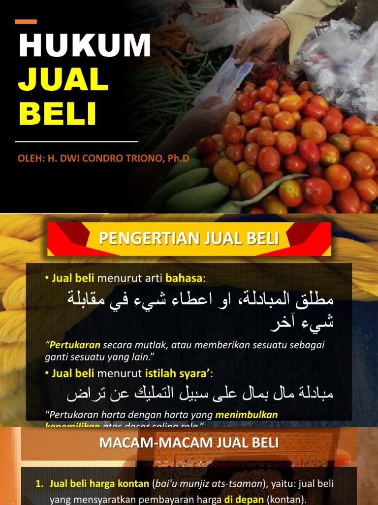 MATERI 3 HUKUM JUAL BELI Baru | PDF