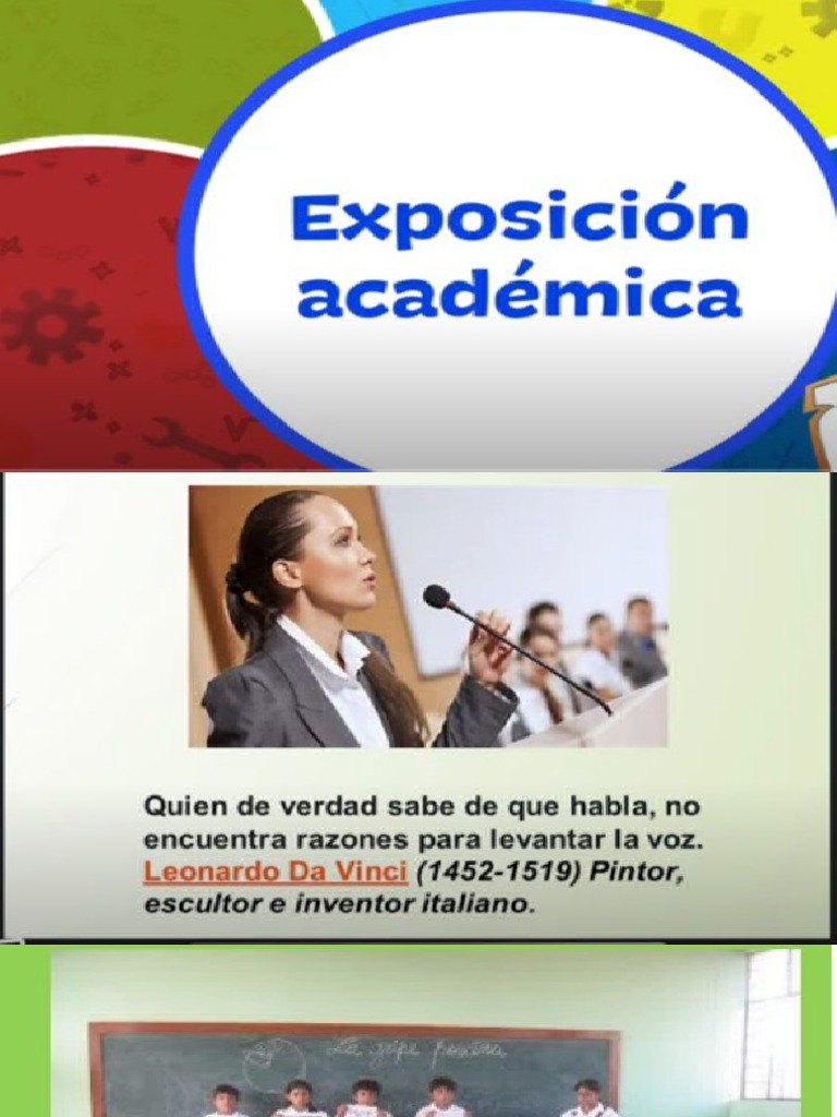EXPOSICIÓN ACADEMICA | PDF