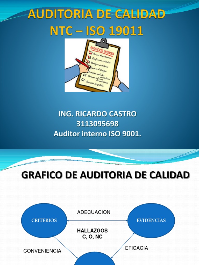 Auditoria de Calidad | PDF | Auditoría | Calidad (comercial)