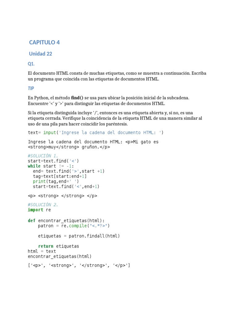 Taller 4. Programación | PDF | Python (lenguaje de programación) | Informática