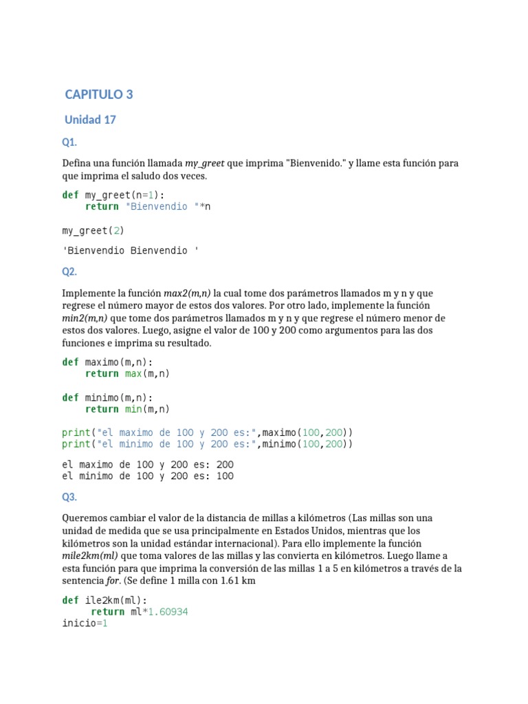 Taller 3. Phyton | PDF | Celsius | Fahrenheit