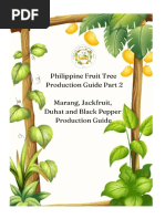 Jackfruit Production Guide for Philippines | PDF | Pruning | Fertilizer