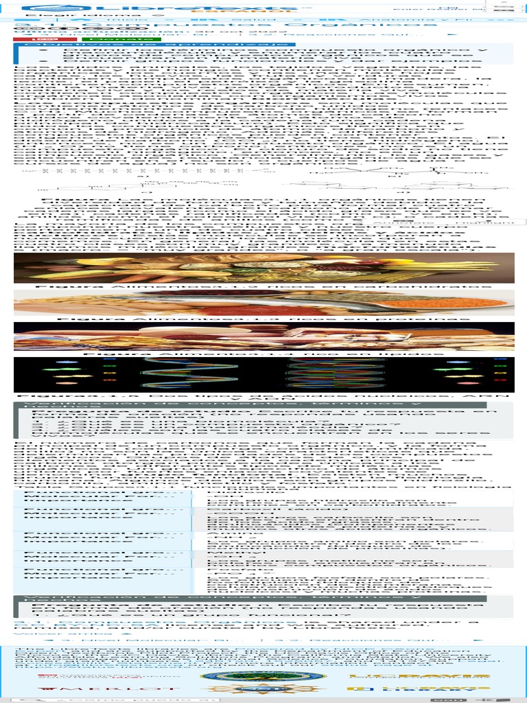 3.1 Compuestos Orgánicos - LibreTexts Español | PDF | Compuestos orgánicos | Biomoléculas