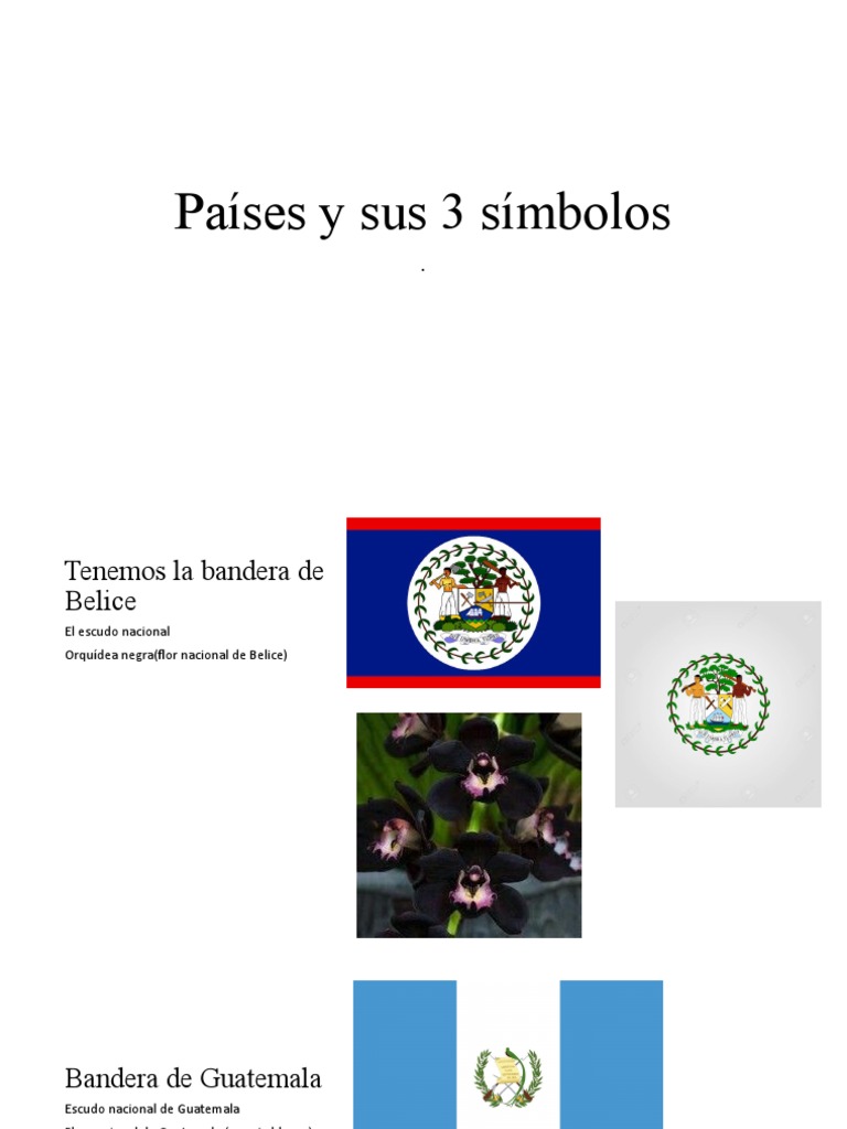 Países y Sus 3 Símbolos | PDF