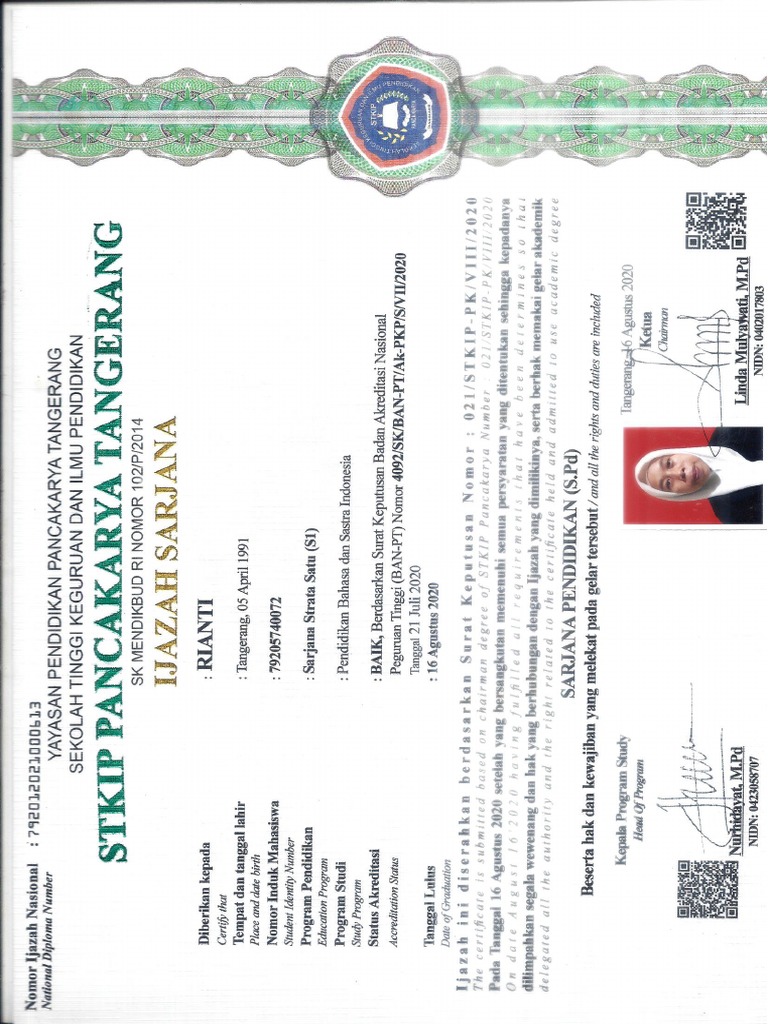 04. IJAZAH S1 | PDF