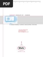 Mahr Perthometer M1 & M2 Overview | PDF | Calibration | Personal Computers