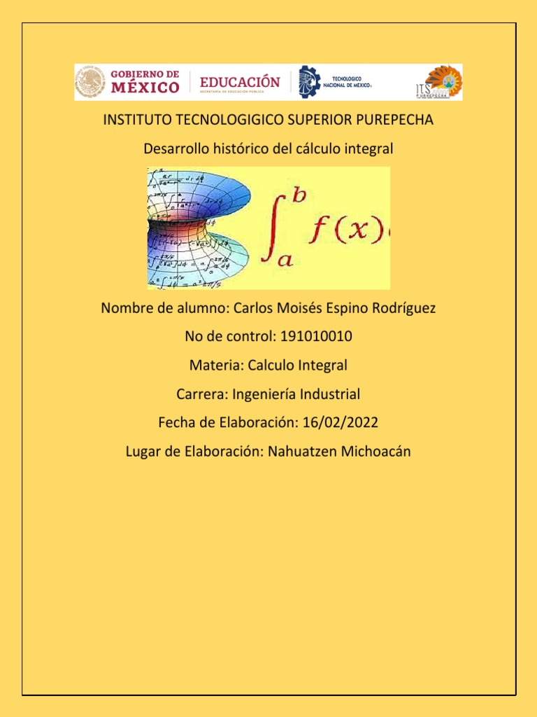 Desarrollo Del Calculo Integral | PDF | Integral | Isaac Newton
