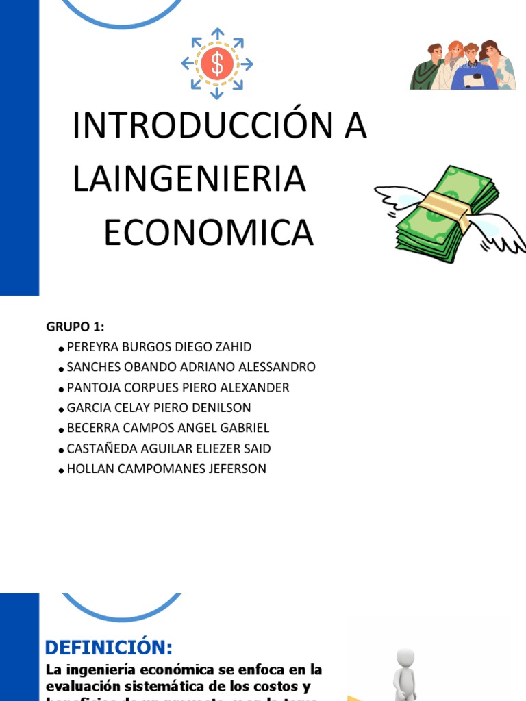 Introduccion-Ing. Econ. | PDF