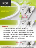 Hostess Training Manual | PDF | Menu | Etiquette