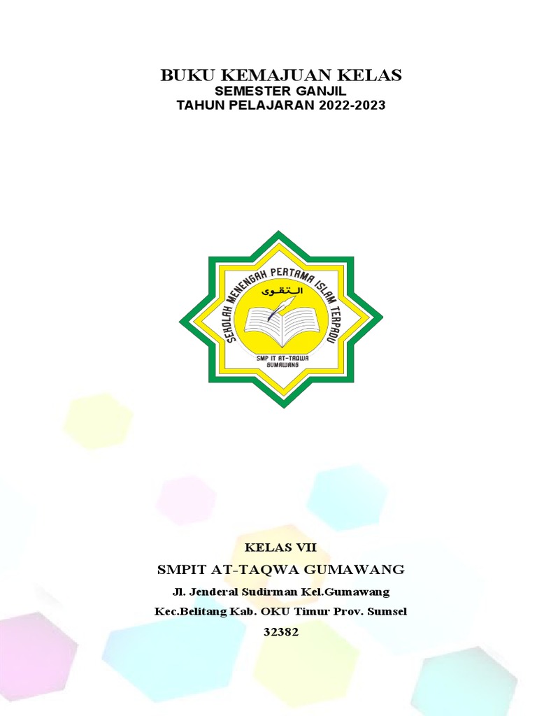 Buku Kemajuan Kelas | PDF