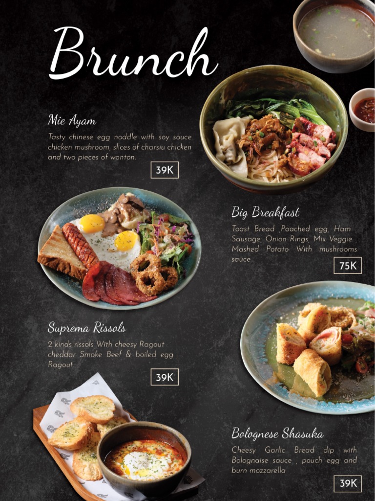 Online Menu - Riau 20 | PDF