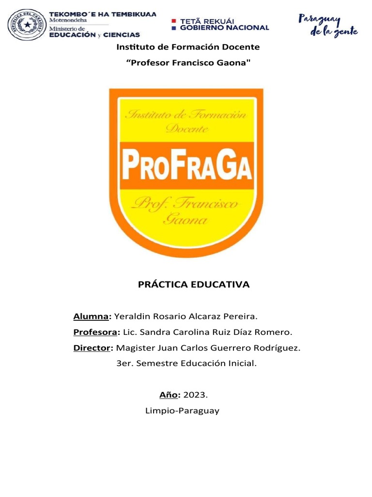 Carátulas Práctica 1 | PDF
