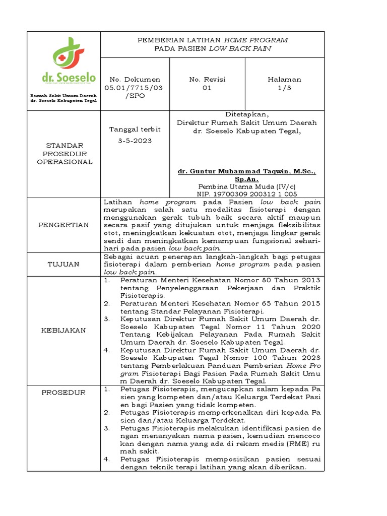 Spo Fisioterapi Pdf