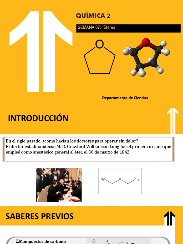 S7- ETERES -QUIMICA 2 (1) | PDF | Éter | Solvente