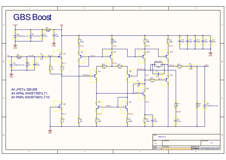 GBS Boost Schematic | PDF
