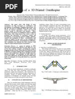 Flapping Wing Design in CATIA V5 | PDF | Airfoil | Flight