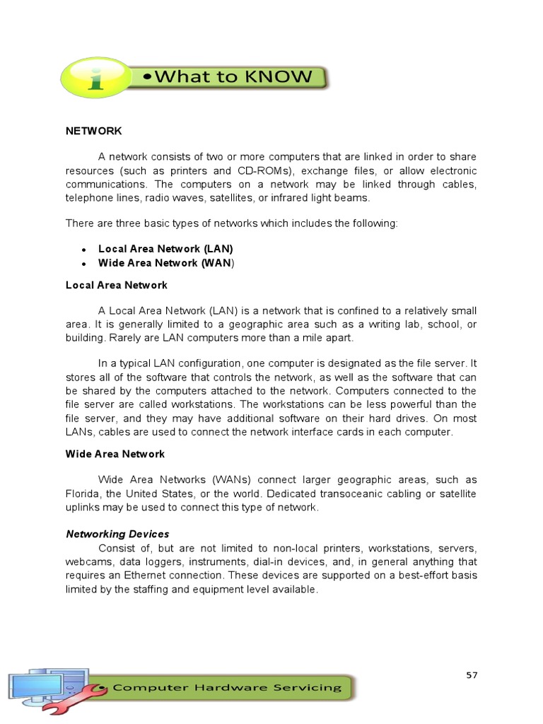 ICT Networking | PDF | Computer Network | Personal Protective Equipment