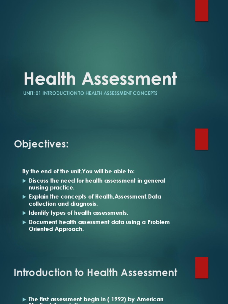 Health Assement Unit 1BSN 3rd | PDF