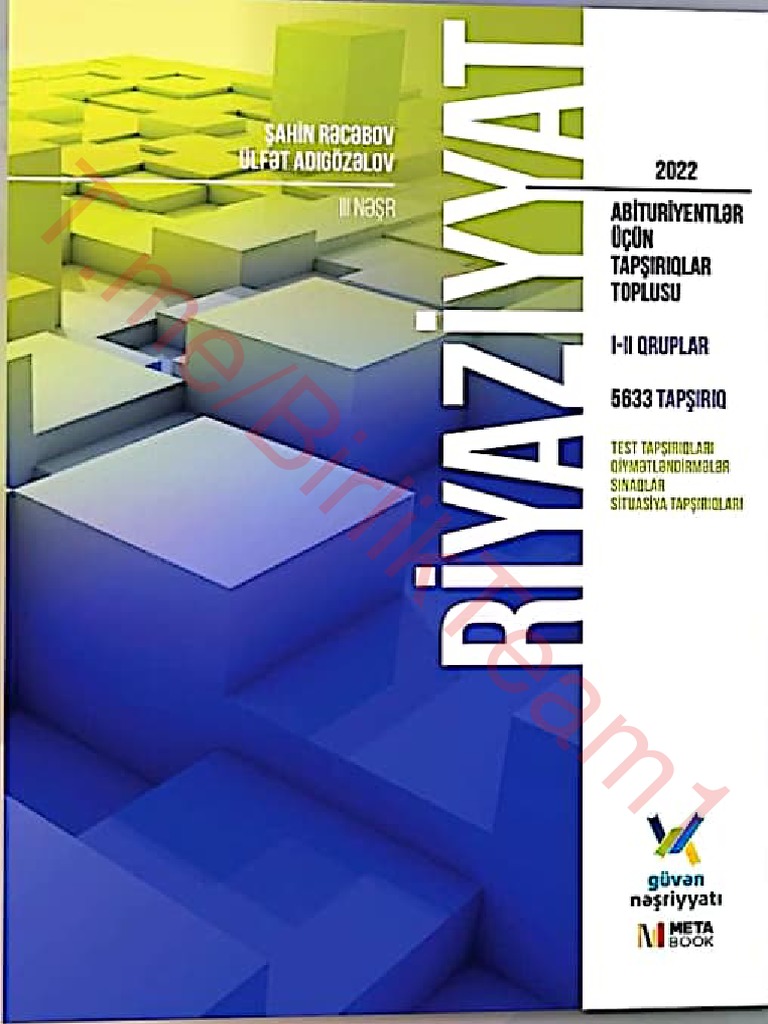 Mir.az Mir.az Riyaziyyat Tapsiriqlar Toplusu 2022 Guven | PDF