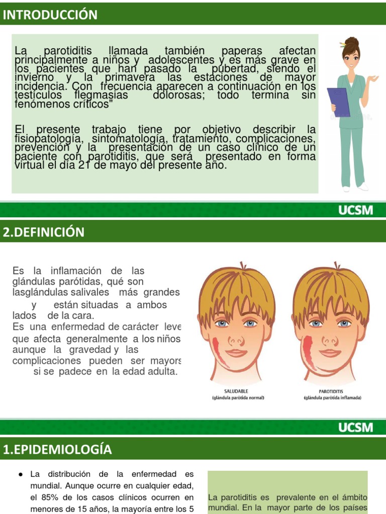 Parotiditis Secciones A, B, C 21-5-22 (1) - 2-19 | PDF