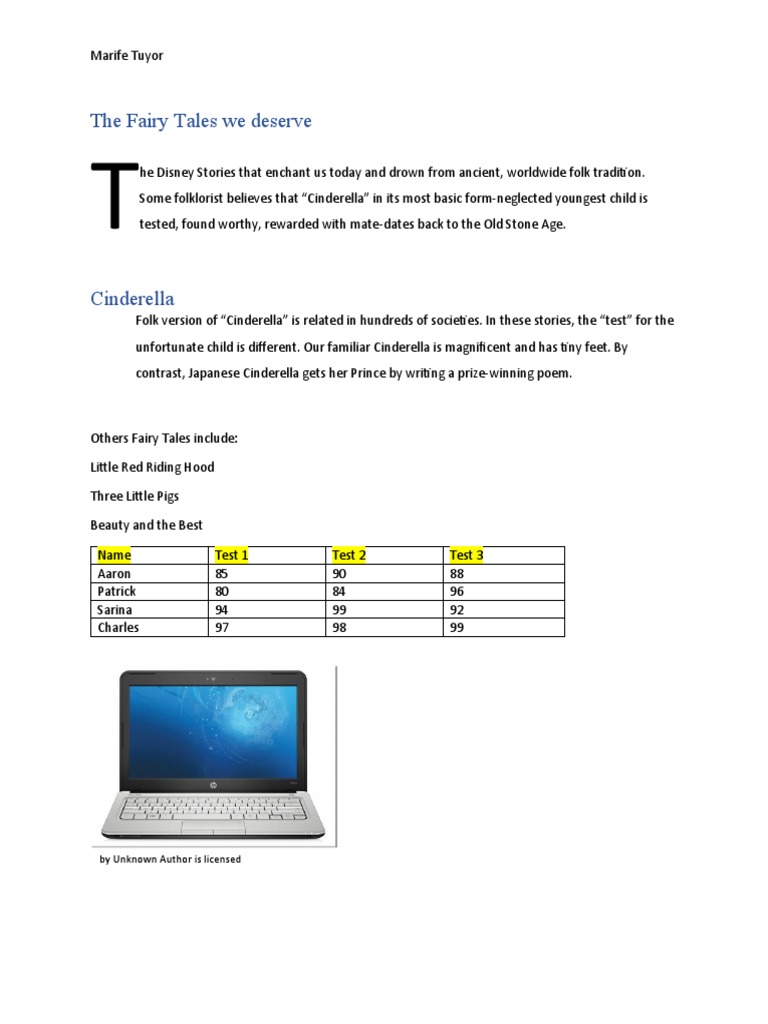 The Fairy Tales We Deserve | PDF