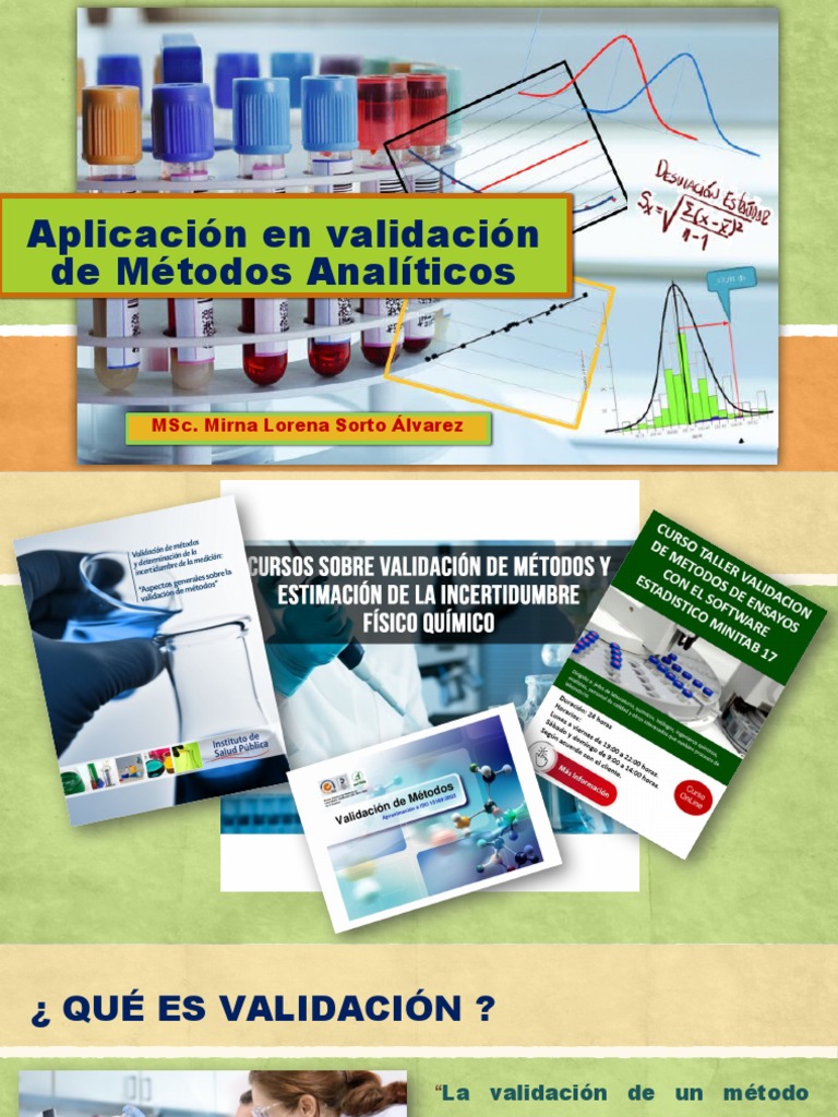 5 Aplicacion Validacion | PDF | Medición | Exactitud y precisión