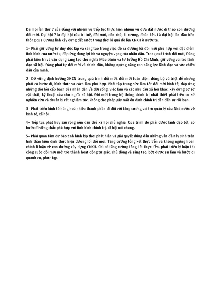 Duong Loi Doi Moi dh7 NTH | PDF
