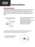 Cálculo de Carga Nuclear Efectiva | PDF | Electrón | Física Aplicada e ...