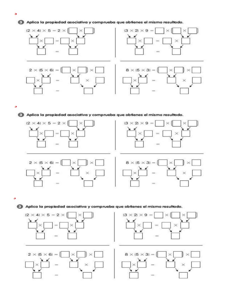 Propiedad Asociativa | PDF