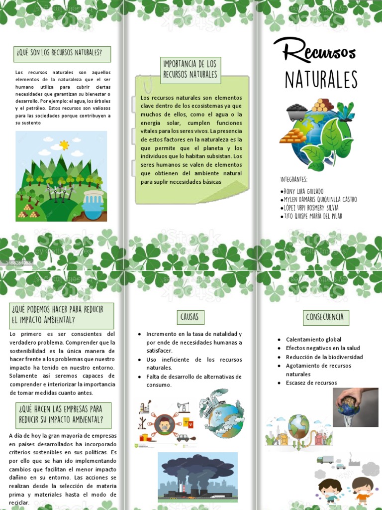 Triptico Ecologia | PDF | Sustentabilidad | Entorno natural Triptico Ecologia | PDF | Sustentabilidad | Entorno natural