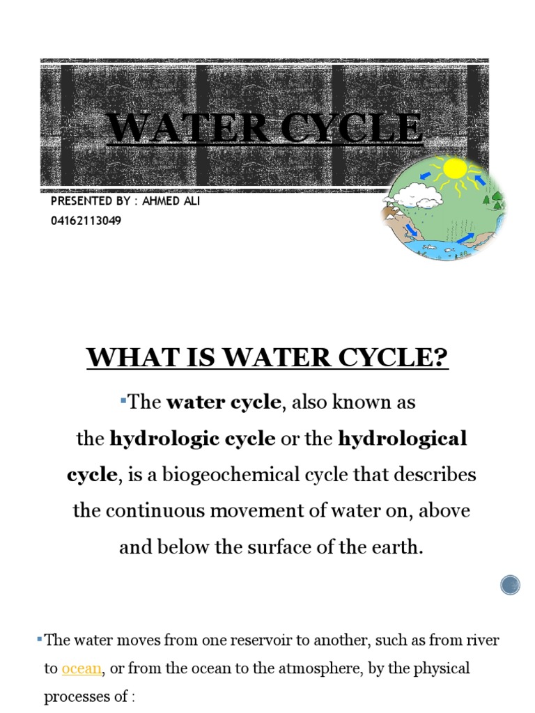 Water Cycle 1 | PDF | Water Cycle | Water