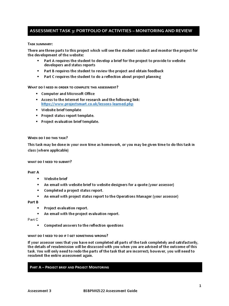BSBPMG522 - Assessment Task 3 | PDF | Computers | Technology & Engineering