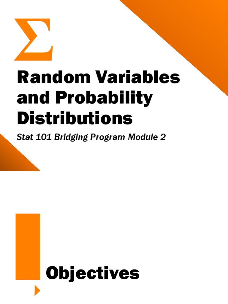 Chapter 6 - Random Variables and Probability Distributions | PDF ... Chapter 6 - Random Variables and Probability Distributions | PDF ...